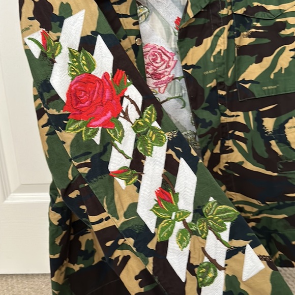 Off-White | Jackets & Coats | Offwhite Virgil Abloh Army Jacket | Poshmark
